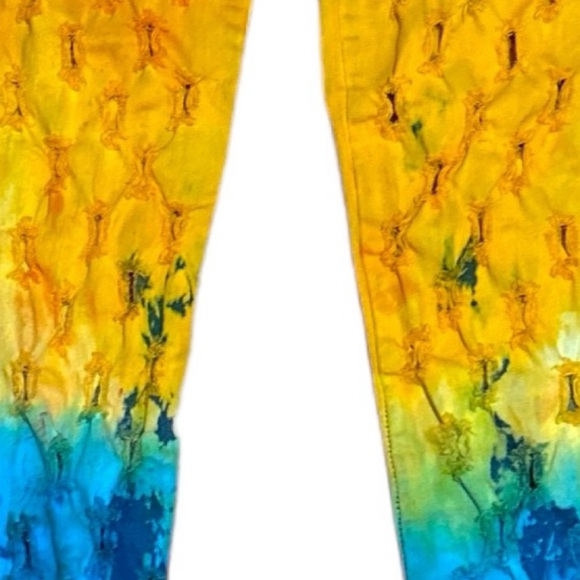 Purple Candy | Jeans | Purple Candy Skinny Tie Dye Distressed Jeans ...